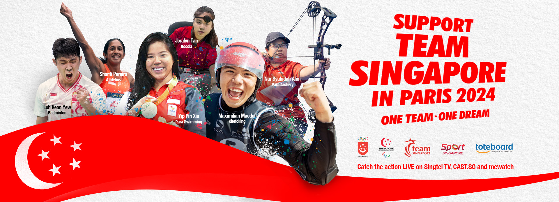 Team Singapore 🇸🇬 | One Team, One Dream