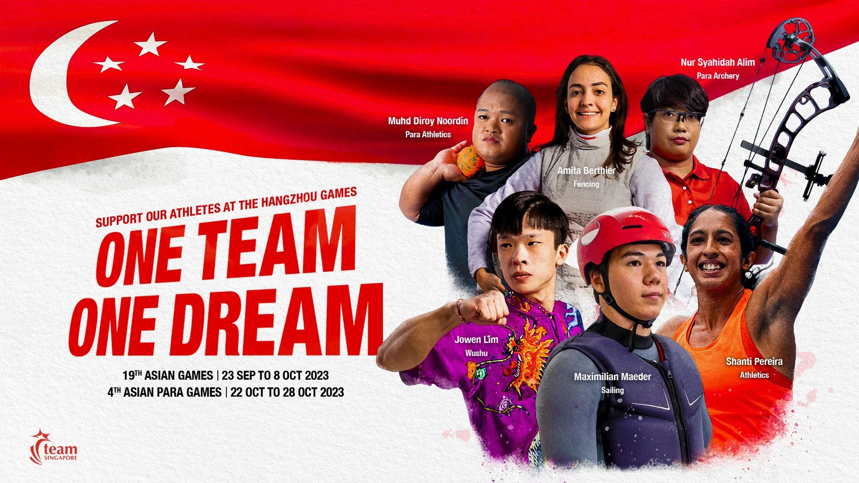 Team Singapore 🇸🇬 | One Team, One Dream